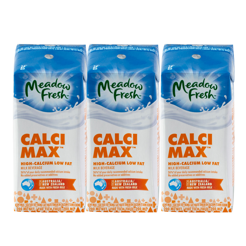 Sữa tươi Meadow Fresh Calci Max 200ml - Sữa tươi Meadow Fresh